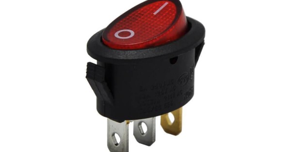 Mini Oval Işıklı Anahtar